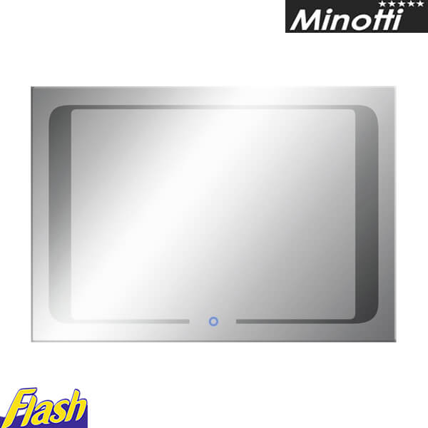 Ogledalo sa LED osvetljenjem 80×60 i funkcijom za odmagljivanje – Minotti – H-155D