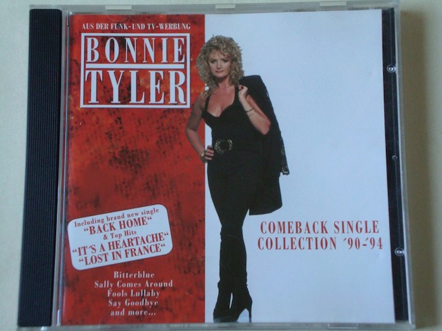 Bonnie Tyler - Comeback Single-Collection `90-`94