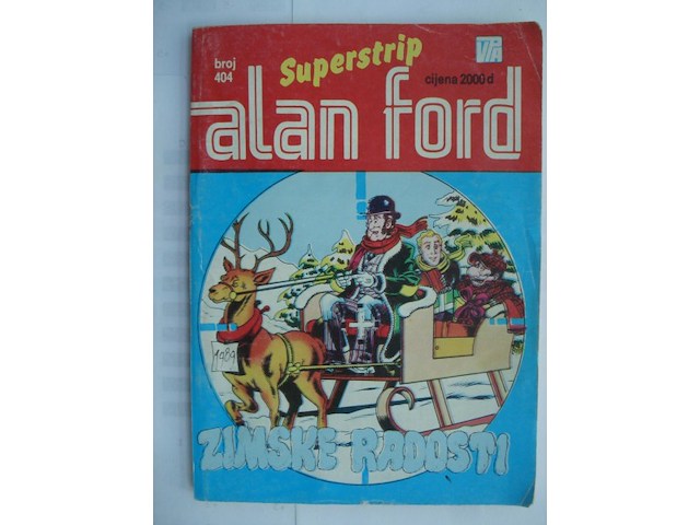 Alan Ford 404, Vjesnik