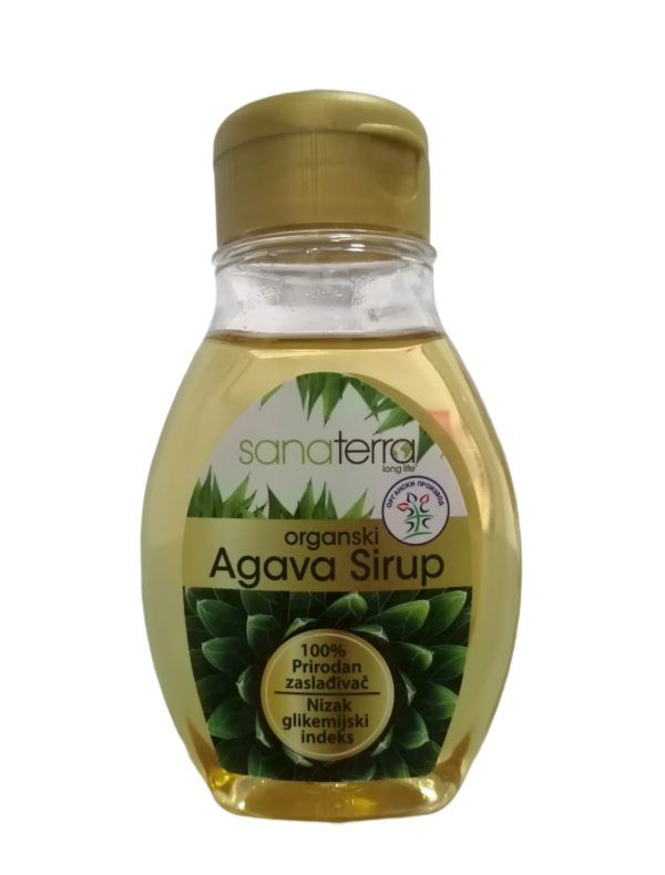 ORGANSKI AGAVA SIRUP 250G SANATERRA