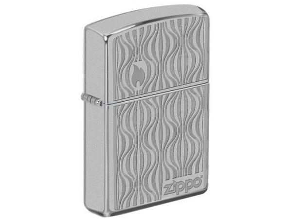 UPALJAČ ZIPPO SATIN CHROME AUTO ENGRAVE