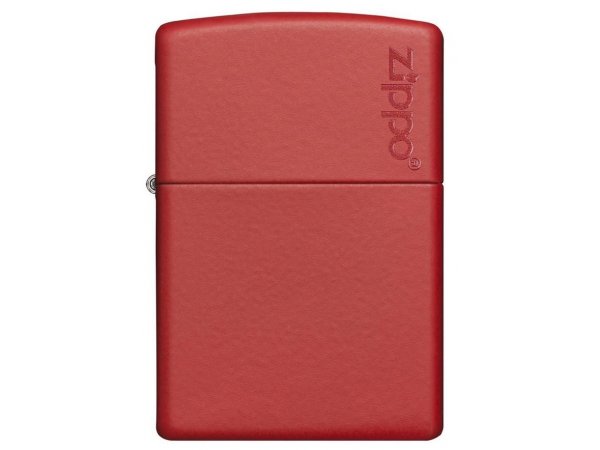 UPALJAČ ZIPPO RED MATTE ZIPPO LOGO