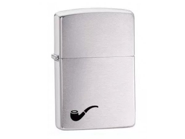 UPALJAČ ZIPPO BRUSH CHROME PIPE