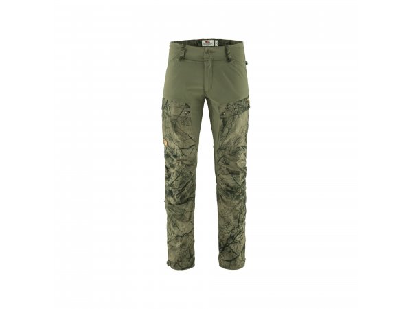 FJALL RAVEN PANTALONE KEB REGULAR GREEN CAMO/LAUREL GREEN