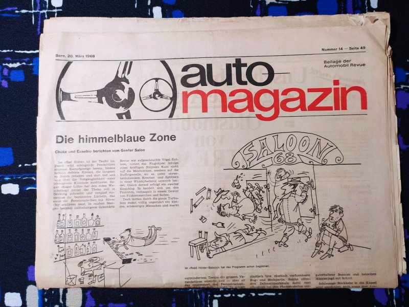 Auto Magazin CH 1968