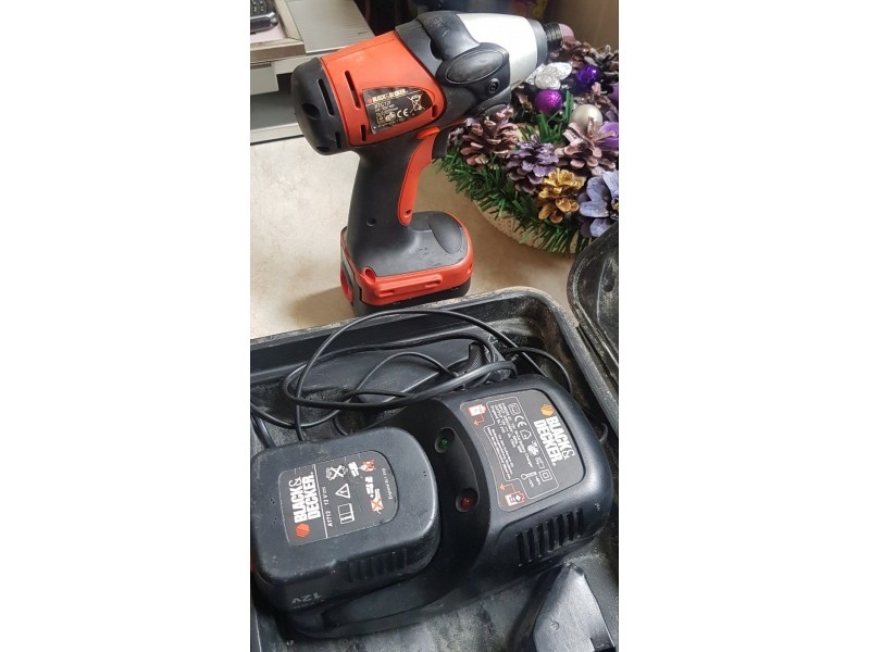 BLACK&DECKER XTC12I AKU SRAFILICA