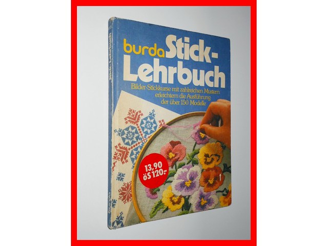 Burda Stick-Lehrbuch, 1982. - Vezovi
