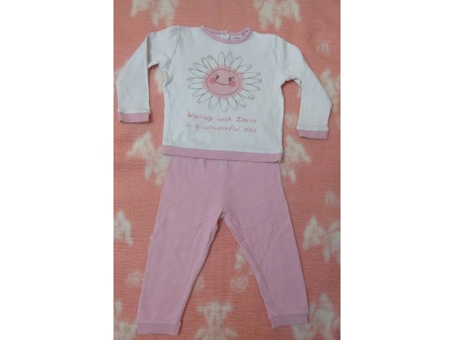 (N215.48) Roza pidžama, Blukids, vel.80