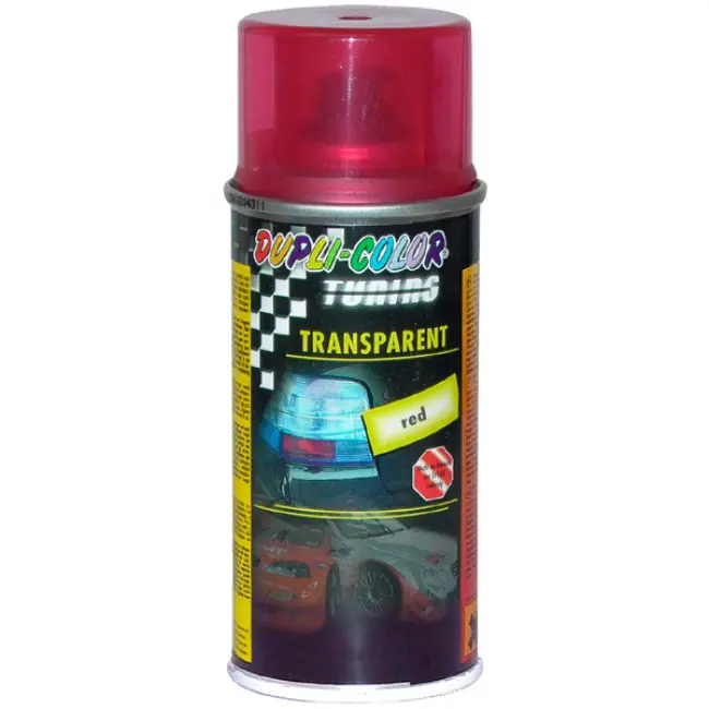 Auto spray transparent crveni 150ml