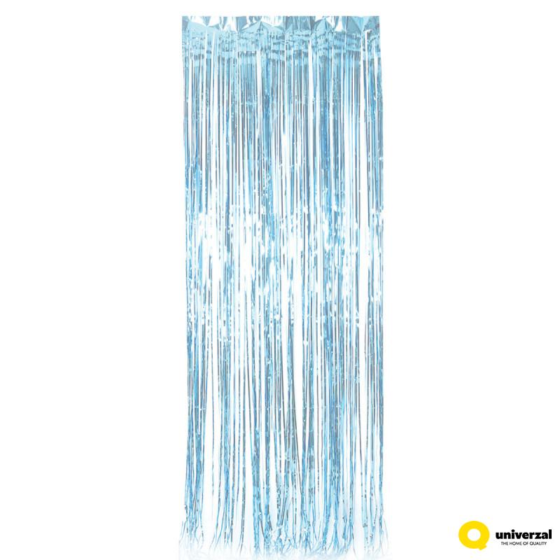 PARTY FRINGE CURTAIN 1/1 PLAVI UNL-1388