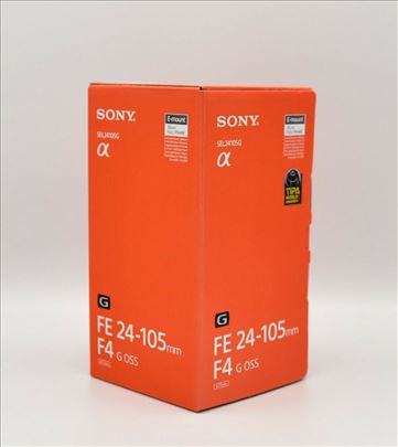 Sony 24-105mm f/4 OSS G E-mount - novo