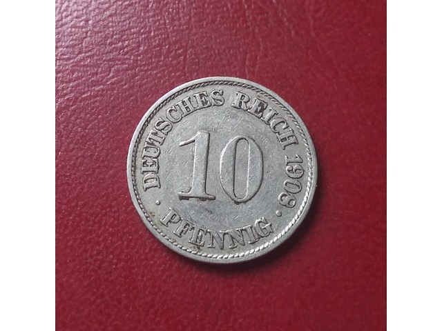 10 PFENNIG 1908 A