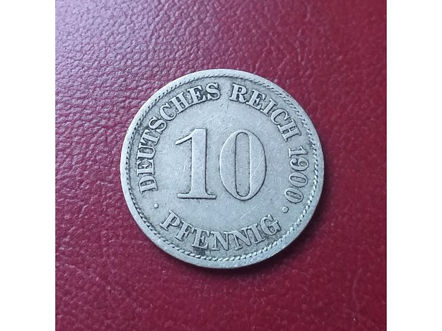 10 PFENNIG 1900 A