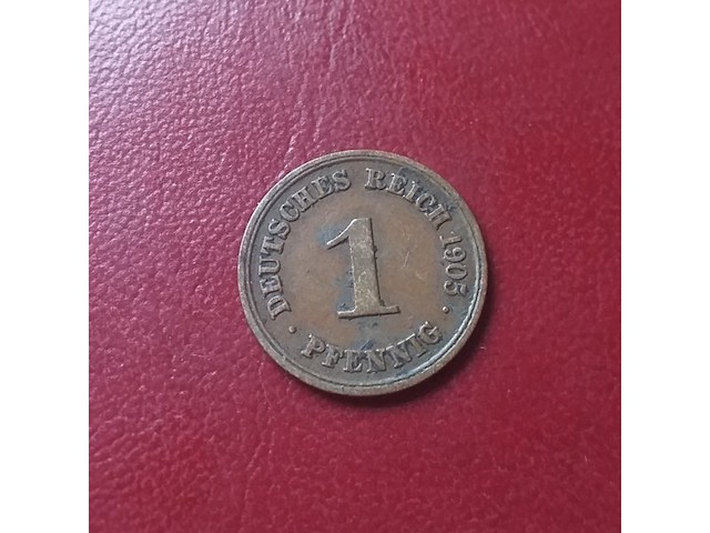 1 PFENNIG 1905 F