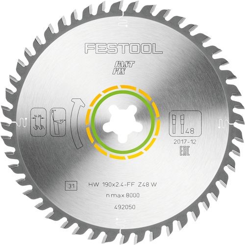 Festool finorezna testera za CS 50, 190x2,4 FF W48
