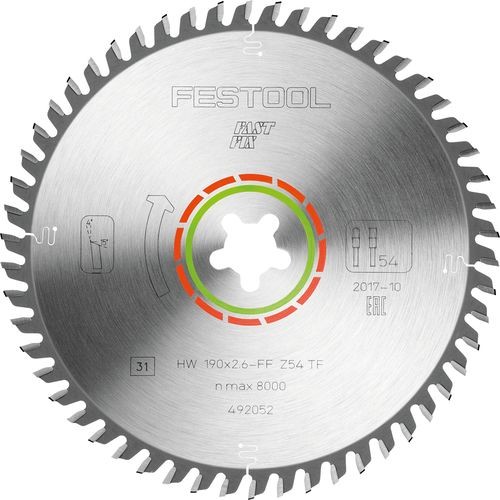 Festool testera za aluminijum za CS 50, 190x2,6 FF TF54