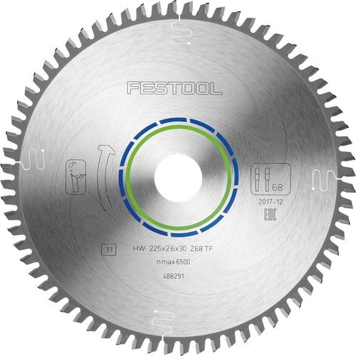 Festool testera za aluminijum za CS 70, 225x2,6x30 TF68