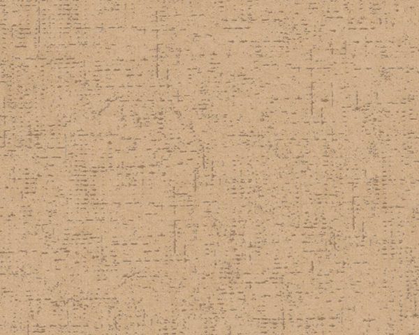 Livingwalls Wallpaper «Uni, Beige, Brown» 379044