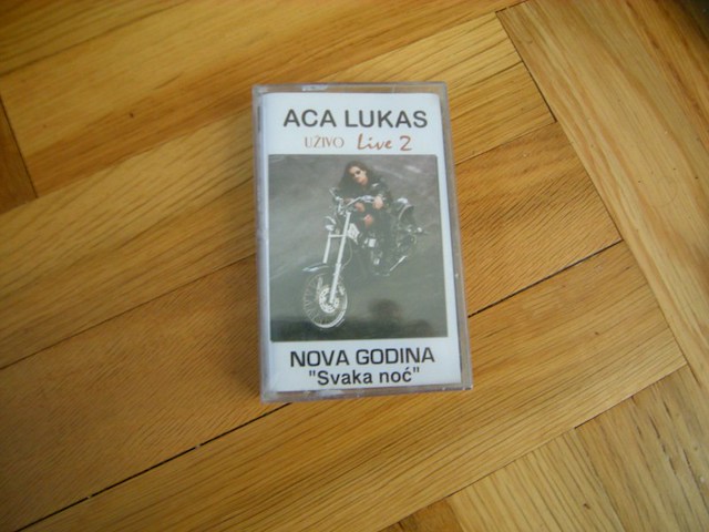 KASETA - ACA LUKAS - LIVE 2  -  MINT!!!!