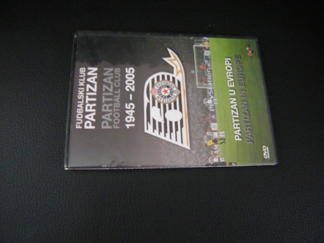 DVD - FK PARTIZAN U EVROPI 1945-2005
