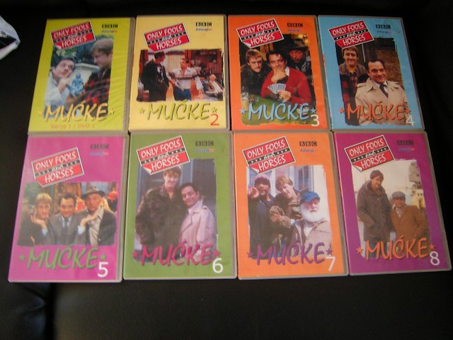 DVD - MUĆKE 1-8