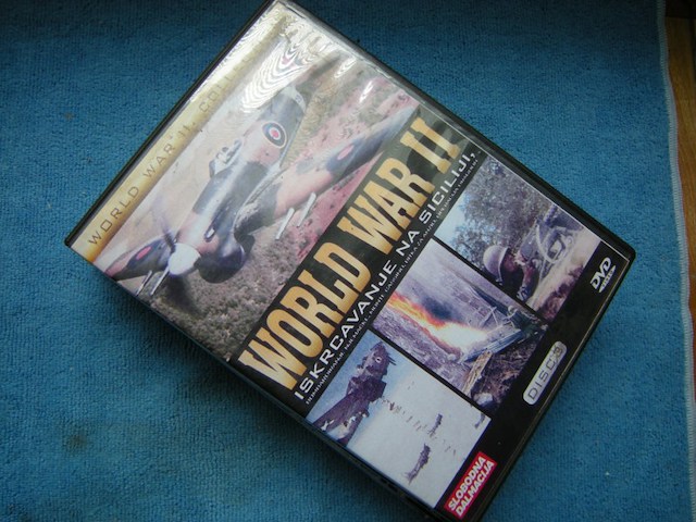 DVD - WORLD WAR II - ISKRCAVANJE NA SICILIJI
