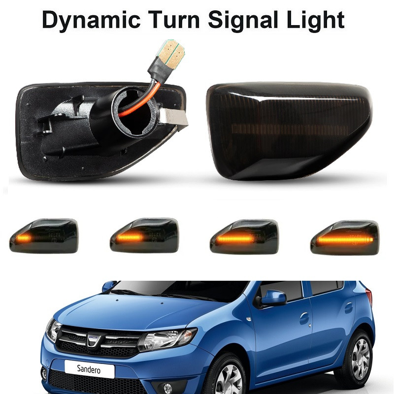 DACIA SANDERO 1,2 ,LOGAN,DUSTER LED DYNAMIC MIGAVAC KRILA