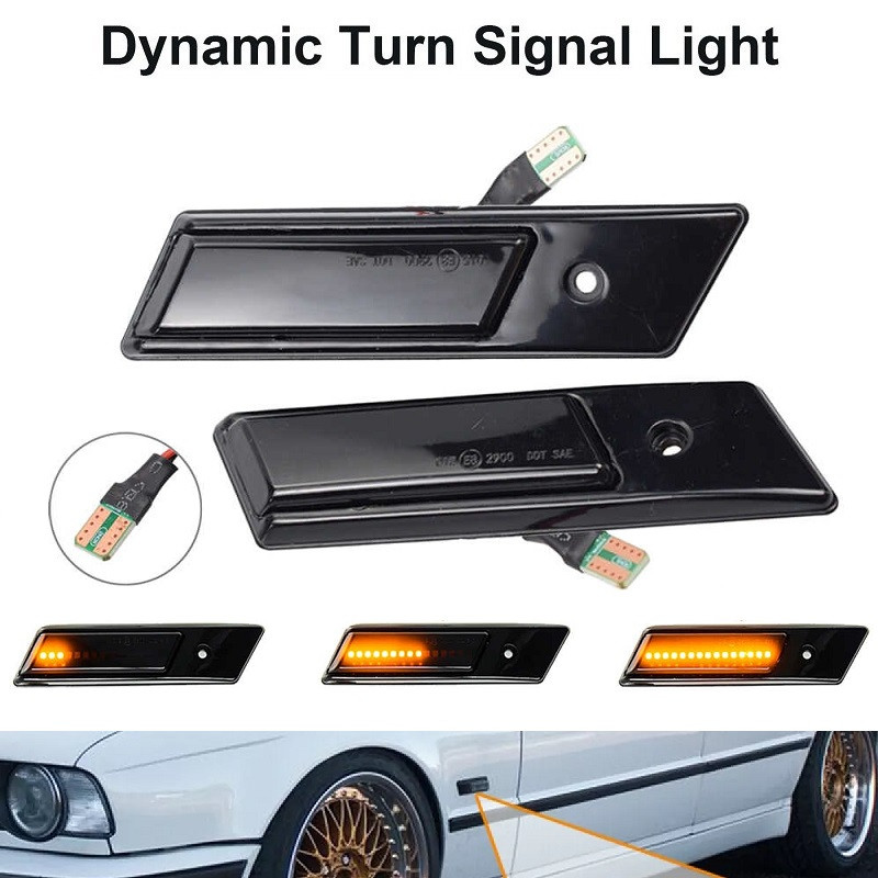 BMW E36,E34,E32 LED DYNAMIC MIGAVAC U KRILU