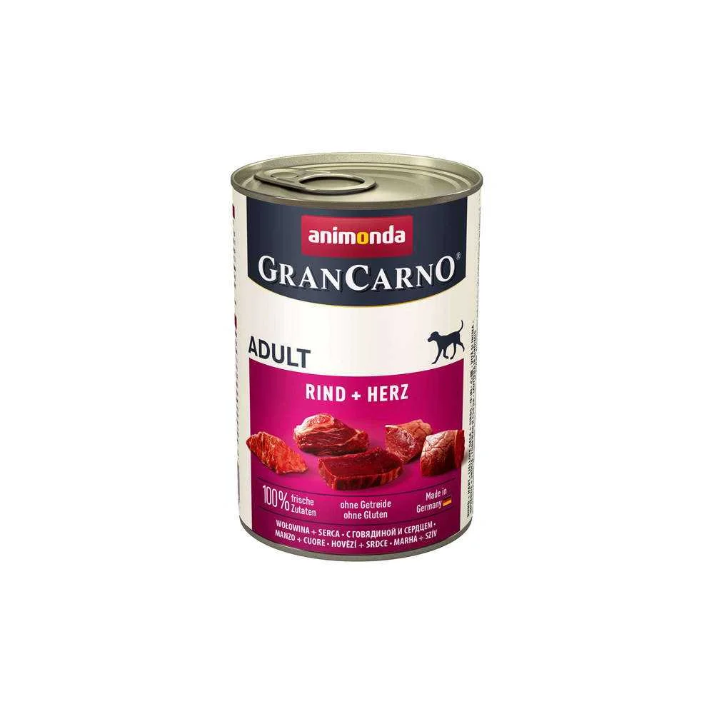 Animonda GranCarno konzerva za pse Adult govedina i srca 800gr