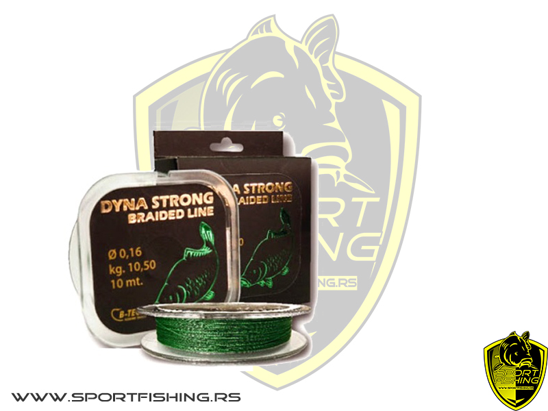 DYNA STRONG BRAIDED LINE 10m 024 – 16.00kg