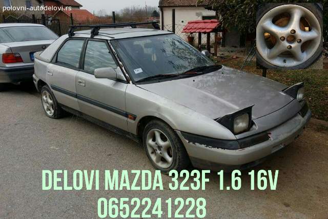 Delovi mazda 323f 1.6 16v