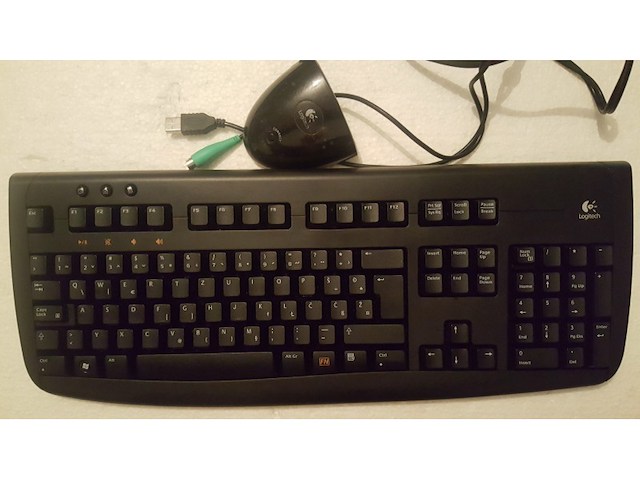 LOGITECH Deluxe 660 Bežična SRB Tastatura sa Risiverom