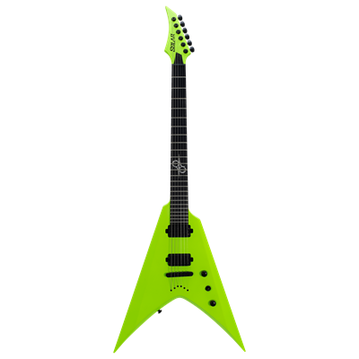 Solar Guitars V2.6 LN Lemon Neon Matte