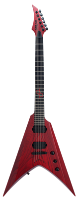 Solar Guitars V2.6TBR Trans Blood Red Matte