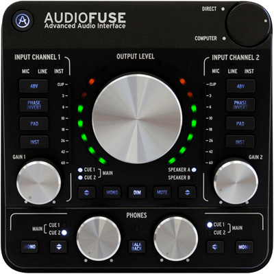 Arturia AudioFuse Rev2 Black Audio Interfejs