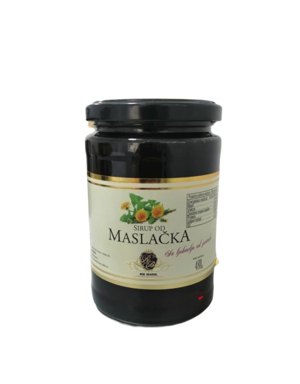 SIRUP OD MASLAČKA 480gr BARIL