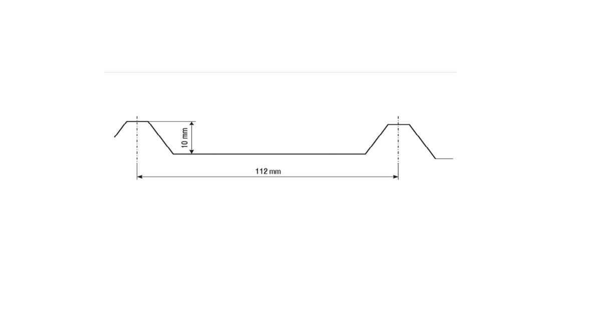 Trapezni profilisani lim TR 10/112