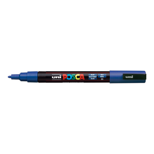 Uni POSCA Marker PC-3M, blue