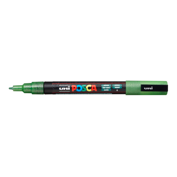 Uni POSCA Marker PC-3ML, glitter green