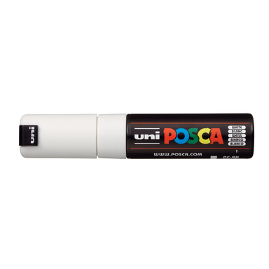 Uni POSCA Marker PC-8K, white