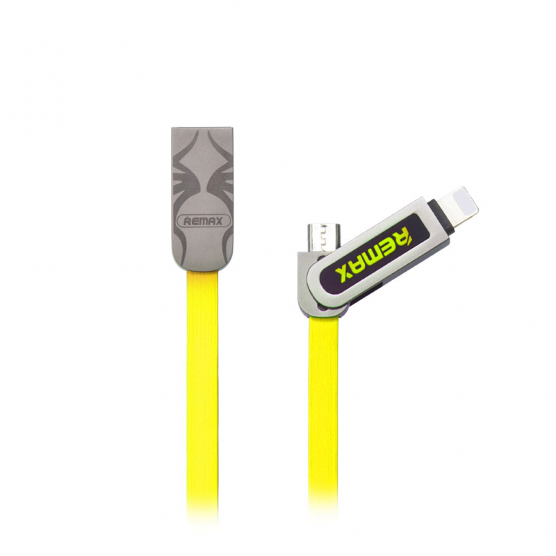 Data kabal Remax Armor RC-067t za iPhone 5/iPhone 6/6S/micro USB zuti