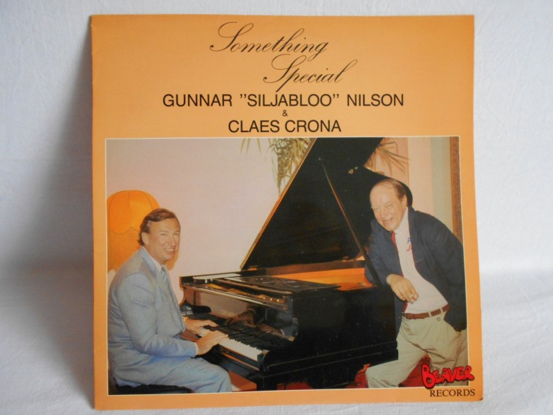 GUNAR NILSON&CLAES CRONA! ORIGINAL! ŠVEDSKI JAZZ! MINT!