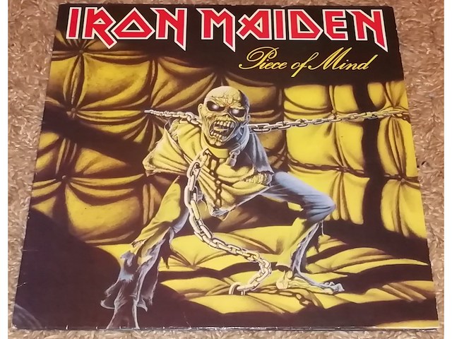 Iron Maiden ‎– Piece Of Mind (LP), 1 UK PRESS !!!!!