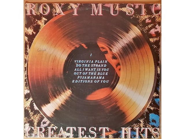 LP ROXY MUSIC - Greatest Hits (1978) 2. press, NM/VG