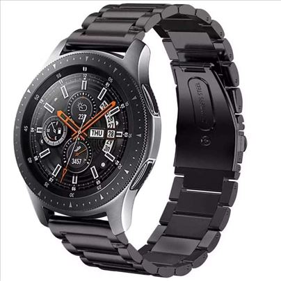Crna metalna narukvica za Samsung Galaxy Watch