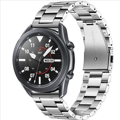 Siva metalna narukvica za Samsung Galaxy Watch