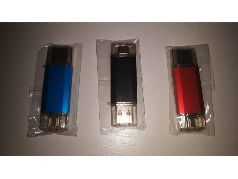 Flash Disk 2/1 USB 3.0 i TypeC 64 gb