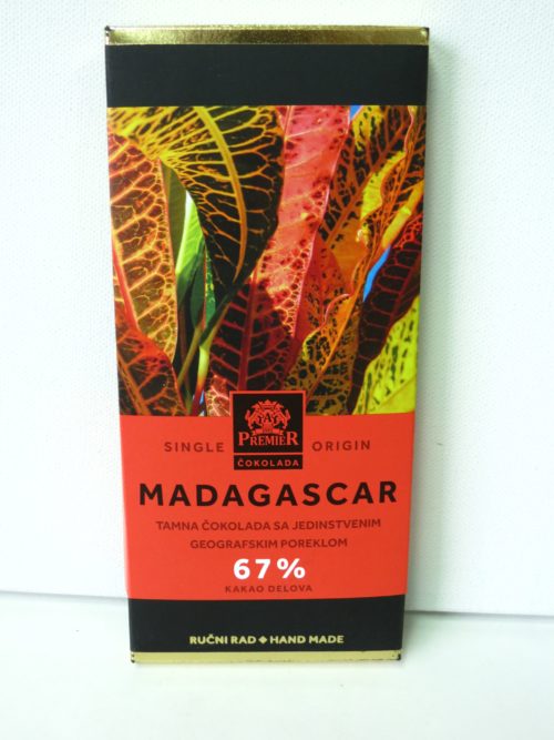 Premier tamna čokolada Madagascar sa 67% kakao delova 100 gr