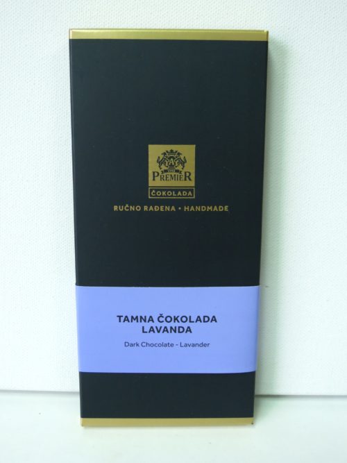 Premier tamna čokolada lavanda 100 gr