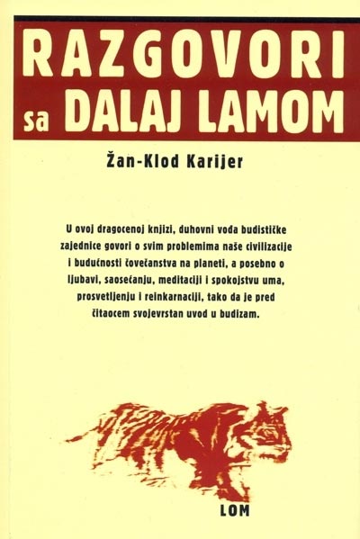 Razgovori sa Dalaj Lamom - Žan Klod Karijer